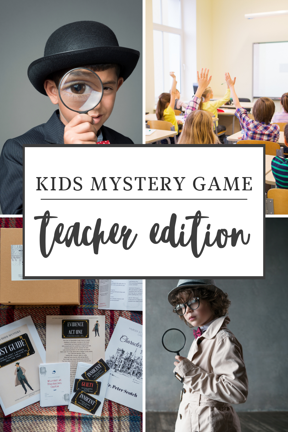 Hosting a murder mystery – educational edition – Sleuth Pursuits